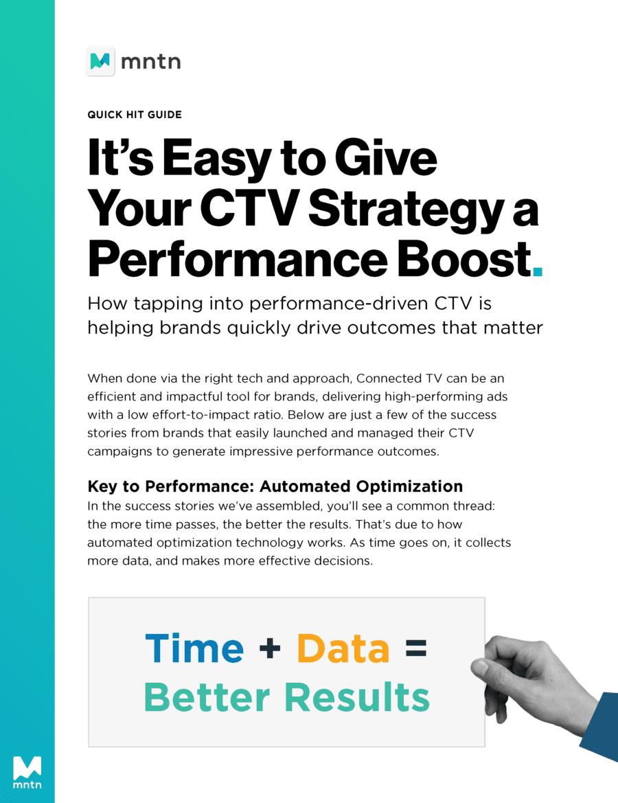 It’s Easy to Give Your CTV Strategy a Performance Boost – Advertising Week